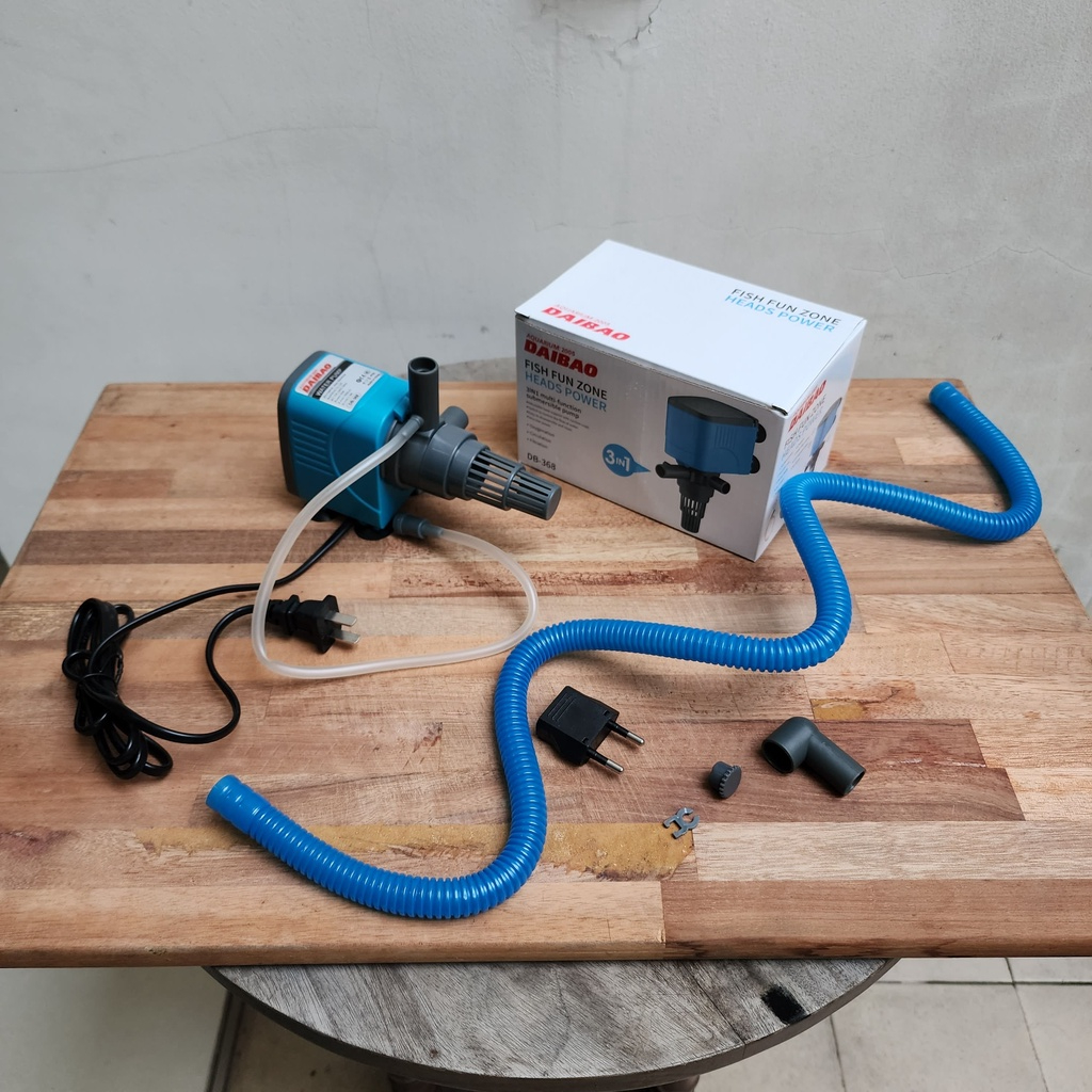 Jual Pompa Kolam Celup Venturi Pump Submersible Hidroponik 1,5 m - DB ...