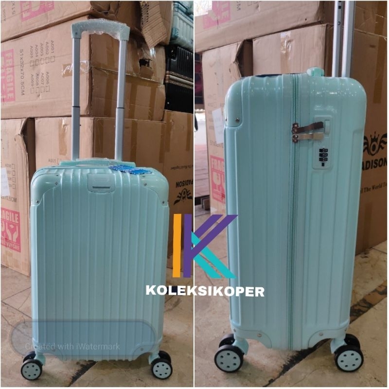 Jual Koper PoloShare PVC Hard Case ukuran Kabin 20 inch | Shopee Indonesia