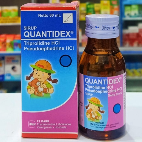 Jual Quantidex 𝐒𝐢𝐫𝐮𝐩 𝟔𝟎𝐦𝐥 - Obat Pilek Alergi Bersin-bersin Anak ...