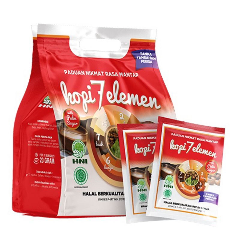 Jual kopi sevel 7 element HPAI | Shopee Indonesia