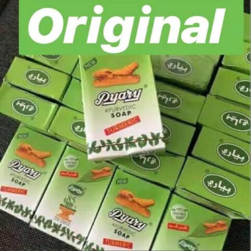 Jual Sabun arab pyary turmeric original exp 2028 DUBAI | Shopee Indonesia