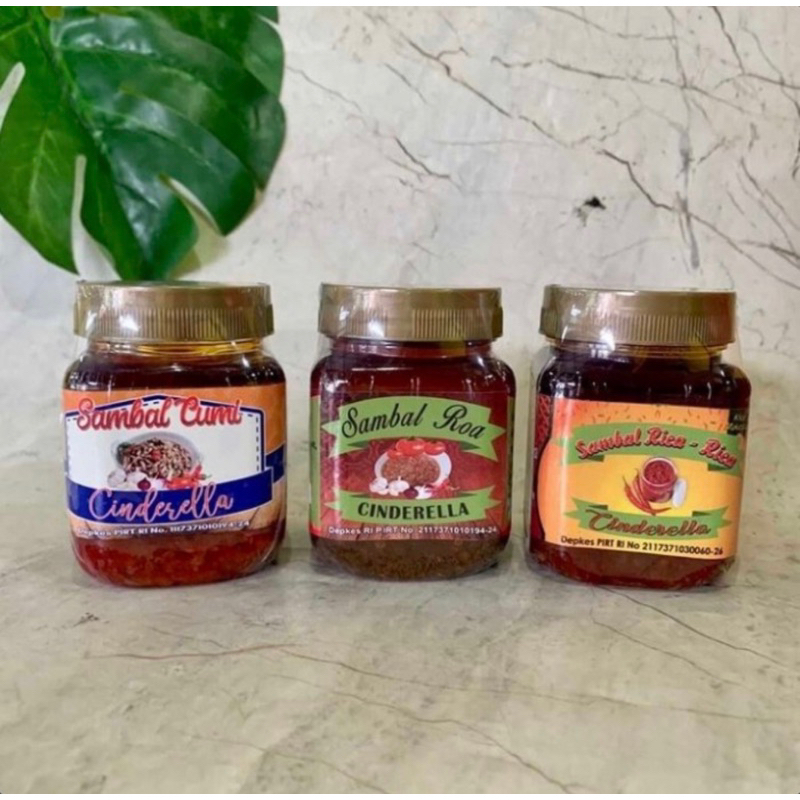 Jual Cinderella Sambal [Roa, cumi, rica, teri medan] | Shopee Indonesia