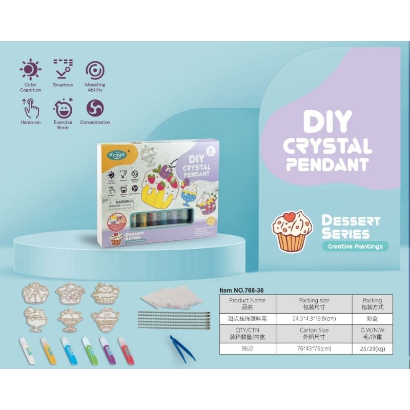 Jual Diy Crystal Pendant/Mainan Mewarnai Anak Gel | Shopee Indonesia