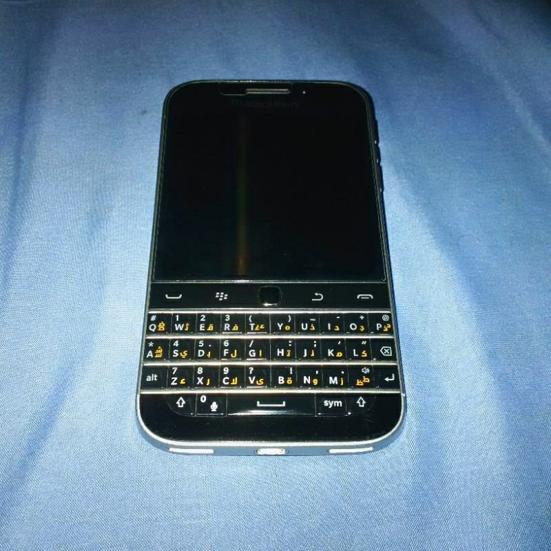 Jual Blackberry Q20 Classic Keyboard Arabic Mulus NORMAL NO MINUS ...