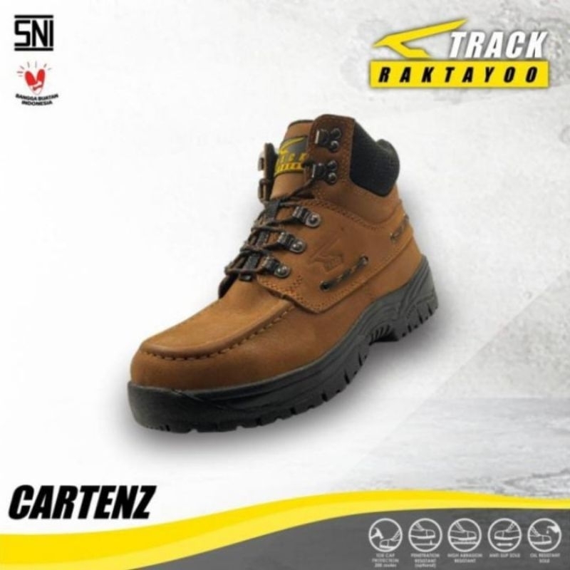 Jual Sepatu Safety TRACK Cartenz Sepatu Kerja - ORIGINAL | Shopee Indonesia