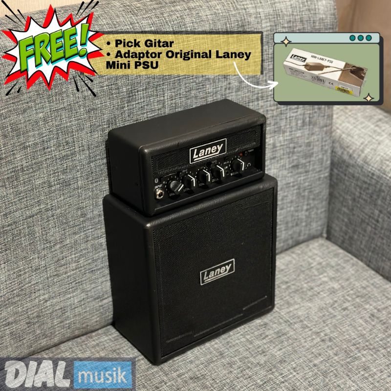 Jual Laney Mini Stack B-Iron - Amplifier Bluetooth Guitar Mini | Shopee ...