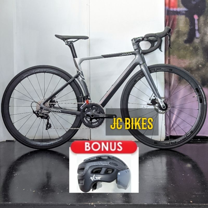 Jual Sepeda Balap Roadbike JAVA Vesuvio UCI Full Carbon Shimano 105 ...