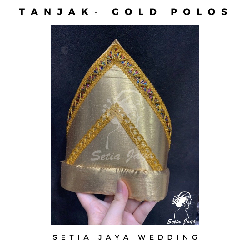 Jual Topi Tanjak Songket Palembang, Koto Gadang, Padang/ Tanjak Tinggi ...
