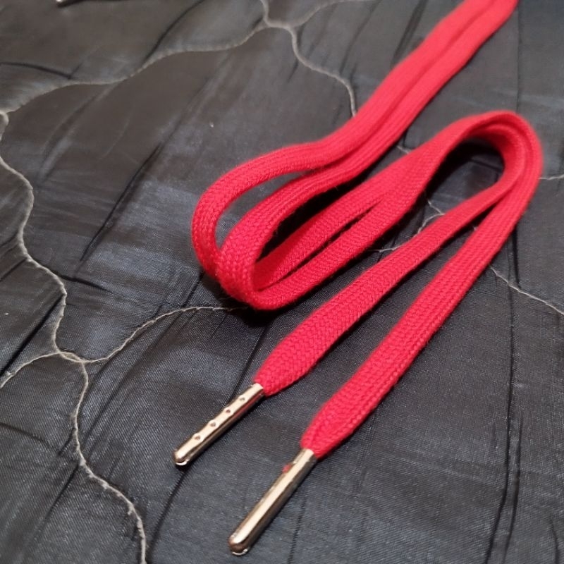 Jual tali sepatu macam warna aglet impor / tali sepatu pipih macam ...