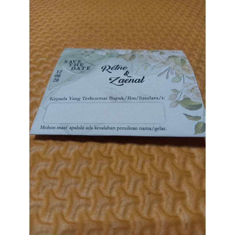 Jual undangan mini murah 10x9 hanya 900rupiah | Shopee Indonesia