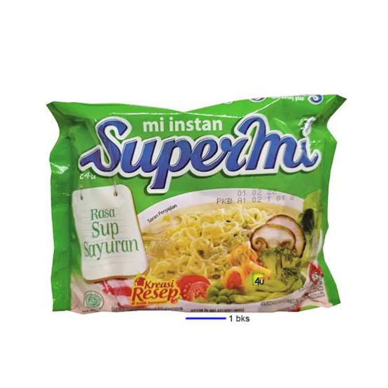 Jual SuperMi Sup Sayuran 65g | Shopee Indonesia