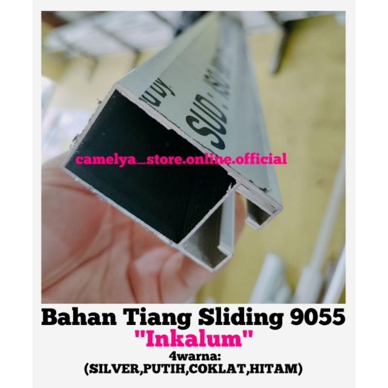 Jual Bahan Tiang Sliding Aluminium 9055 "INKALUM" | Shopee Indonesia