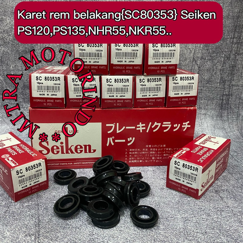 Jual Karet rem belakang merk seiken japan Ps120,NHR55,Ps135,KAD SC80353 ...