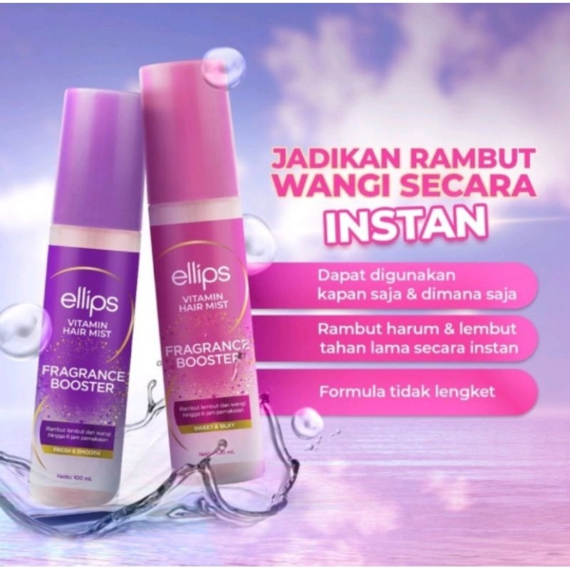 Jual Ellips Vitamin Hair Mist Fragrance Booster 100 ml | Shopee Indonesia
