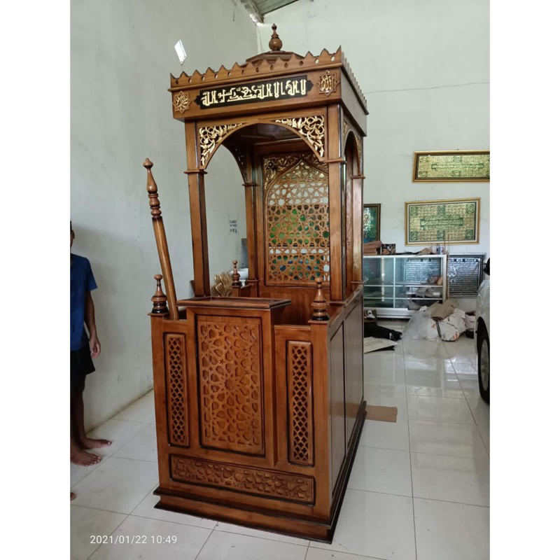 Jual Mimbar masjid minimalis mimbar masjid kubah modern | Shopee Indonesia