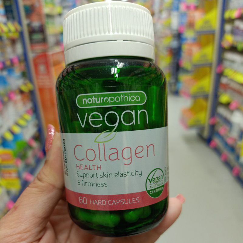 Jual Naturopathica Vegan Collagen Health 60 Capsules AUSTRALIA Kolagen ...