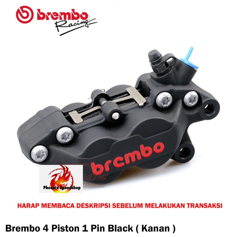 Jual Kaliper Brembo 4Piston Kanan atau Kiri Original Universal | Shopee Indonesia
