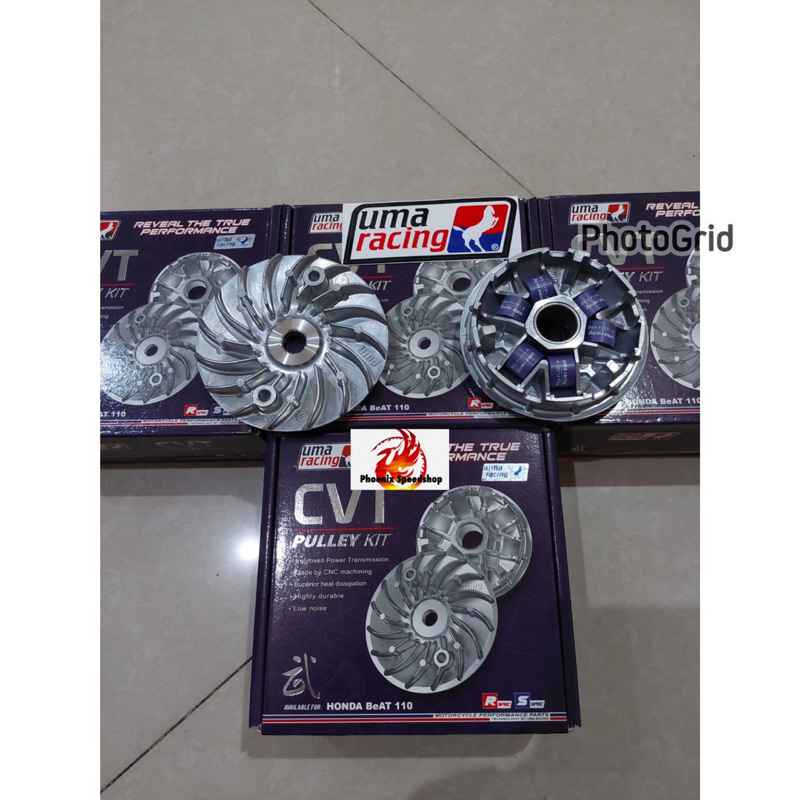 Jual Rumah Roller Uma Racing + Kipas Vbelt Uma Racing Beat Fi Beat Pop ...