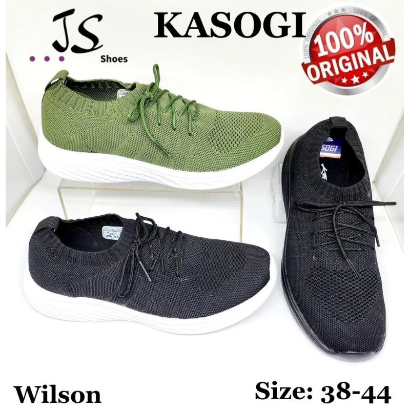 Jual KASOGI WILSON - SEPATU SNEAKERS SEPATU SEKOLAH TALI DEWASA MERK ...