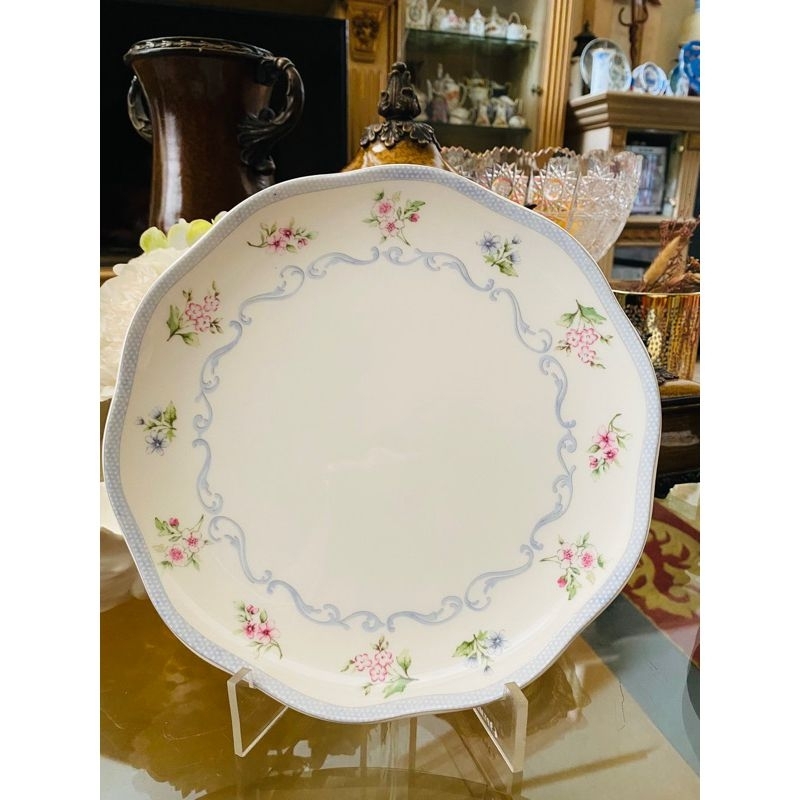Jual Preloved Piring Plate Saint James Linen Flower 23cm | Shopee Indonesia