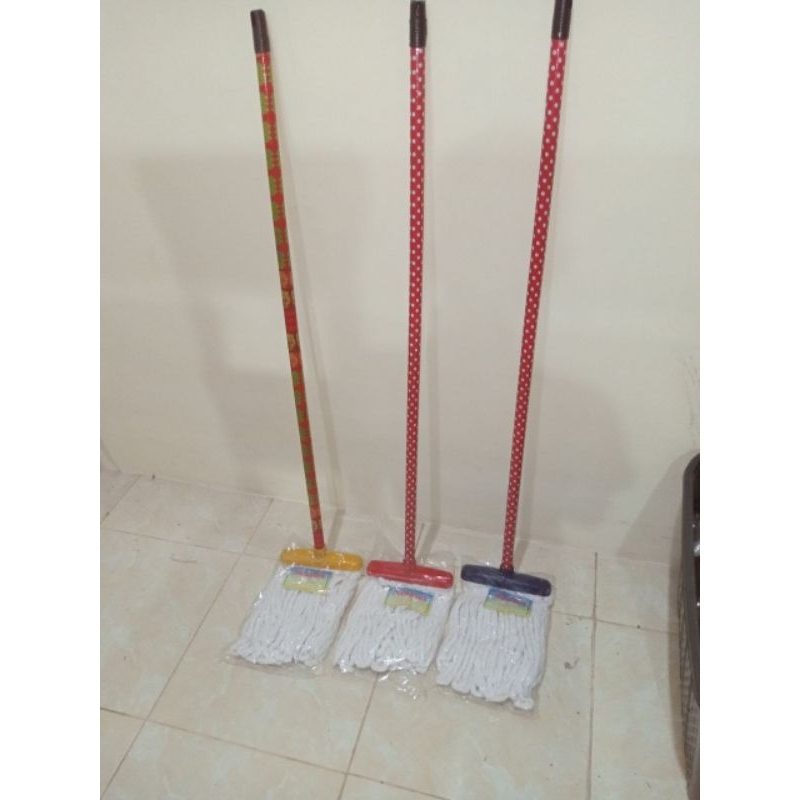 Jual pel lantai/pel sumbu, serok air,sapu pelangi dan taman | Shopee ...