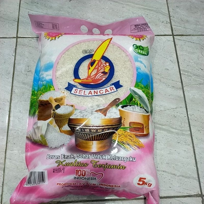 Jual Selancar Beras Premium 5 kg | Shopee Indonesia