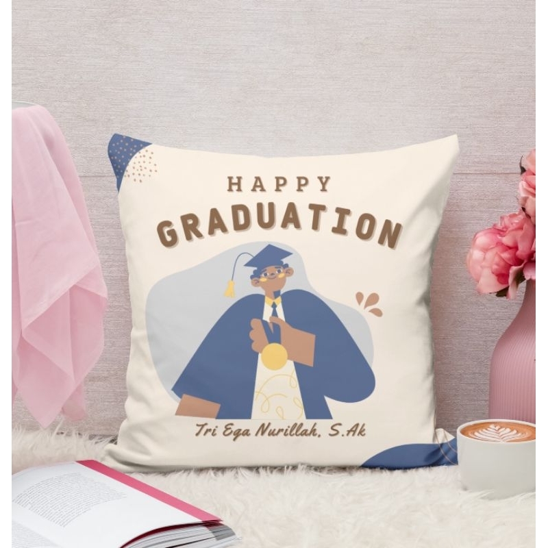 Jual SOUVENIR BANTAL GRADUATION / BANTAL FOTO WISUDA / BANTAL PRINTING ...