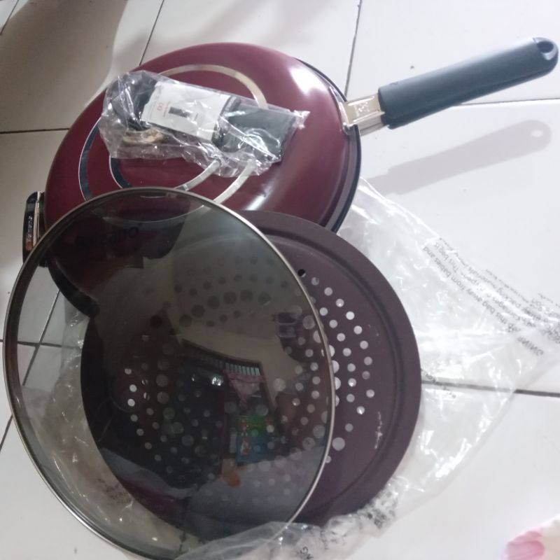 Jual Teplon Double pan Balzano | Shopee Indonesia