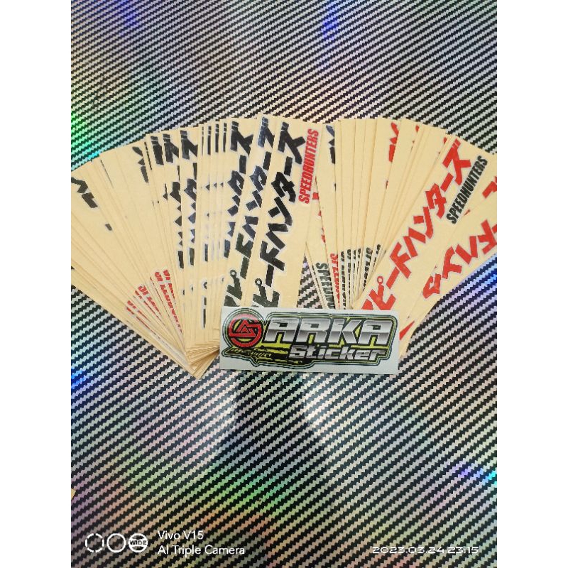 Jual STICKER KENZI SPEEDHUNTERS UKURAN 3X15CM | Shopee Indonesia