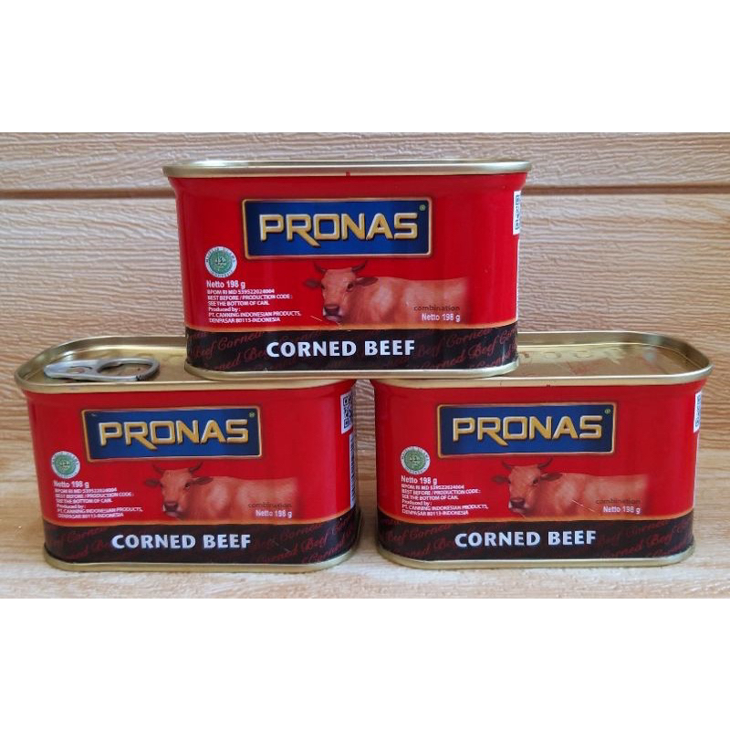 Jual Pronas Kornet Daging Sapi 198gr / 200gr Pronas Corned Beef ...