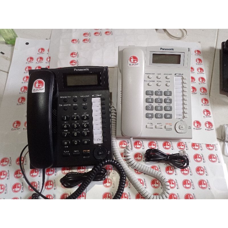 Jual Pesawat Telpon Telephone Panasonic KX-TS880 Caller ID BISA BUAT INDIHOME DAN mesin PABX ...
