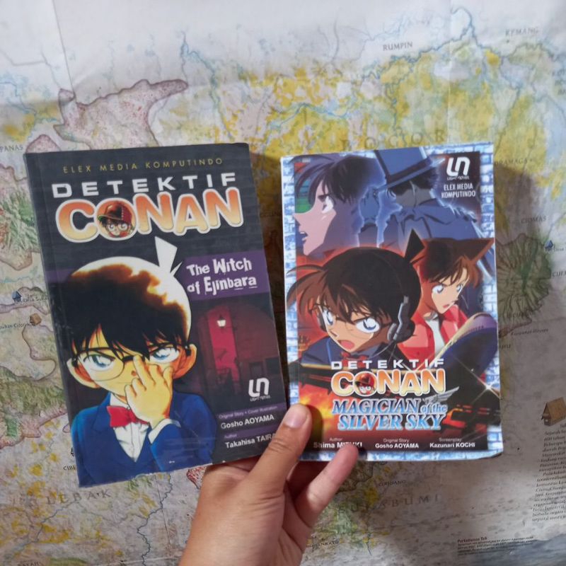 Jual Detektif Conan Light Novel The Witch of Ejinbara, Magician ofthe Silver Sky | Shopee Indonesia