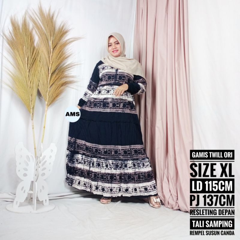 Jual Gamis Twill Ori Tebal Premium by Batik Altha MS Daster Wanita ...
