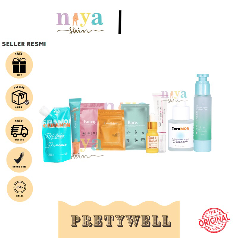 Jual [Distri Resmi] CERAMON PRETTYWELL MOISTURIZER Reset & Restart ...