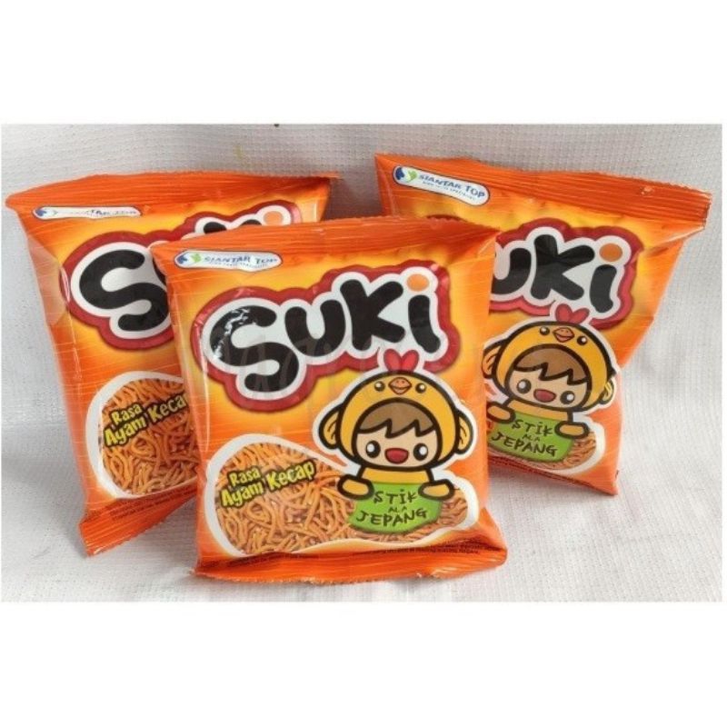 Jual Suki Mie Stik Ala Jepang Rasa ayam kecap ( 1 Pack isi 20 pcs ...