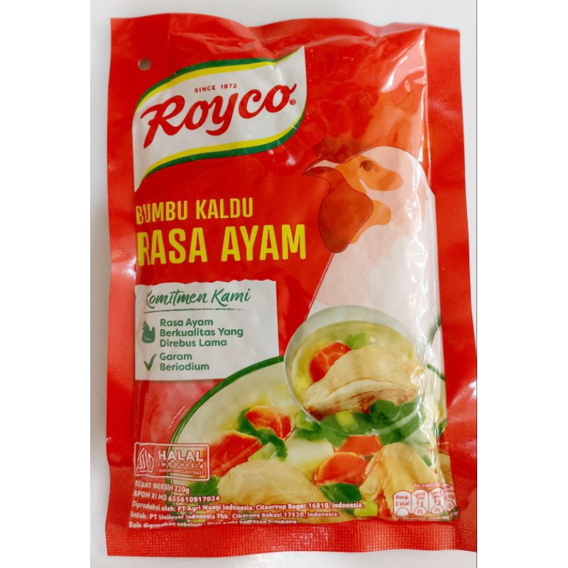 Jual Royco Bumbu kaldu rasa ayam 220gr | Shopee Indonesia