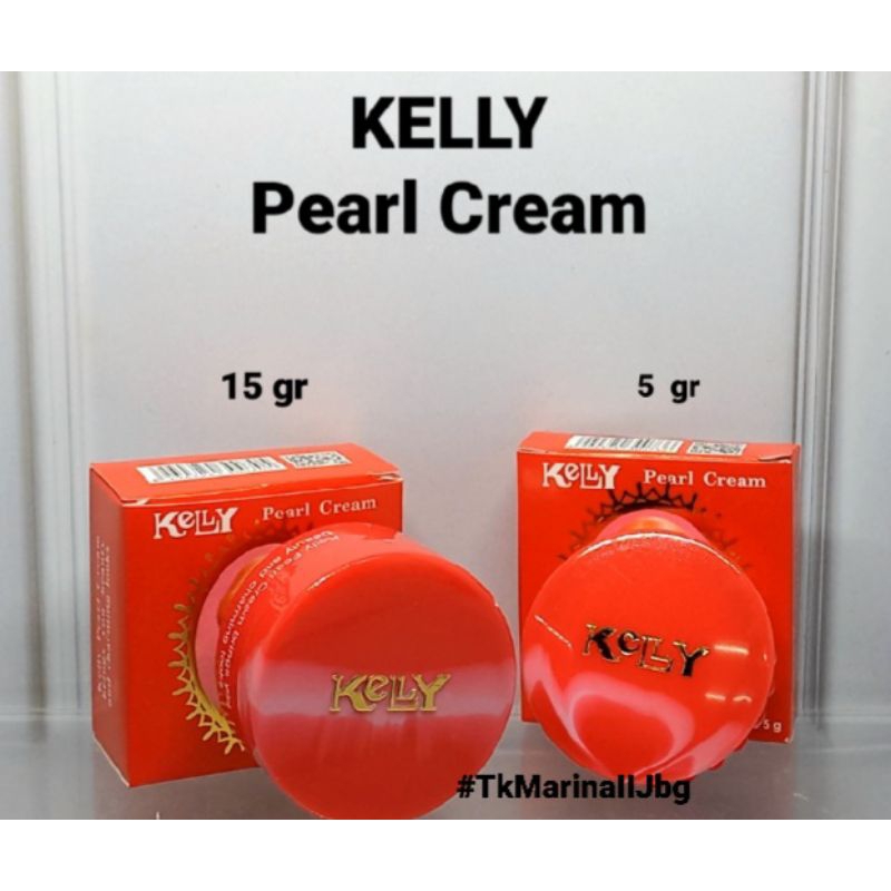Jual kelly Pearl Cream 5gr - 15gr/ORIGINAL! | Shopee Indonesia
