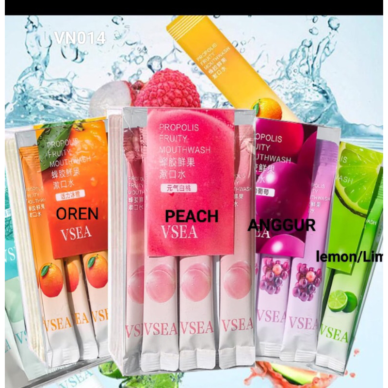 Jual VSEA Mouthwash Obat Kumur Probiotic Fragrant 1 Kotak 20pcs ...