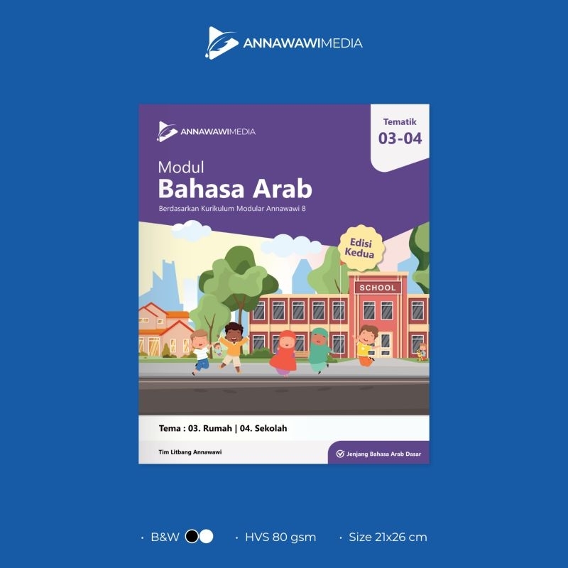 Jual Modul Bahasa Arab Tematik 03-04 || Modul Bahasa Arab kelas 2 ...