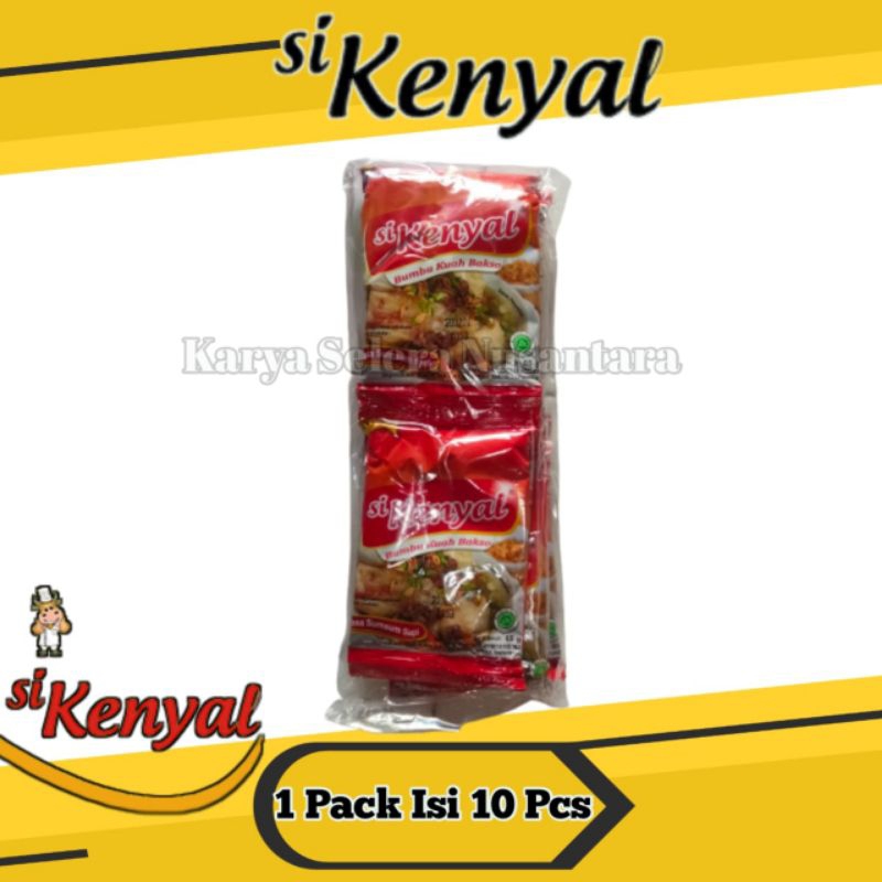 Jual Si Kenyal Bumbu Kuah Bakso Rasa Sum Sum Sapi 65 Gram 1 Pack ...
