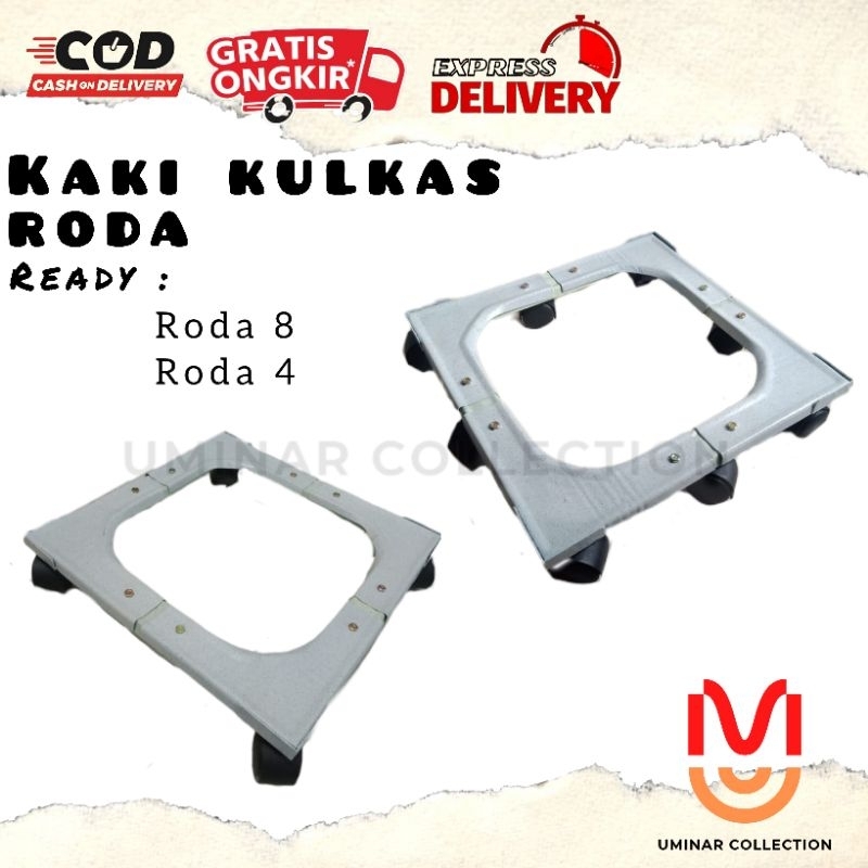 Jual Kaki Kulkas Roda 4 & Roda 8 | Alas Lemari Es Bahan Berkualitas ...