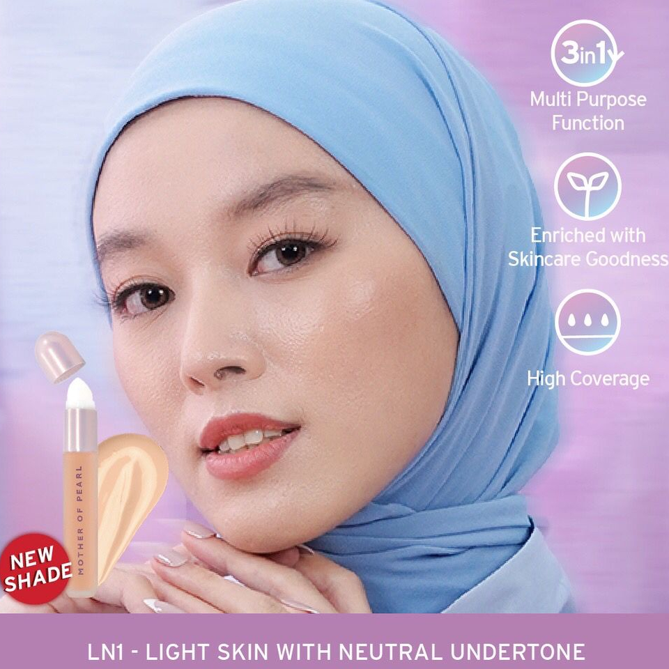 Jual Mop Beauty Mother Of Pearl Loose Powder Primer Foundation ...