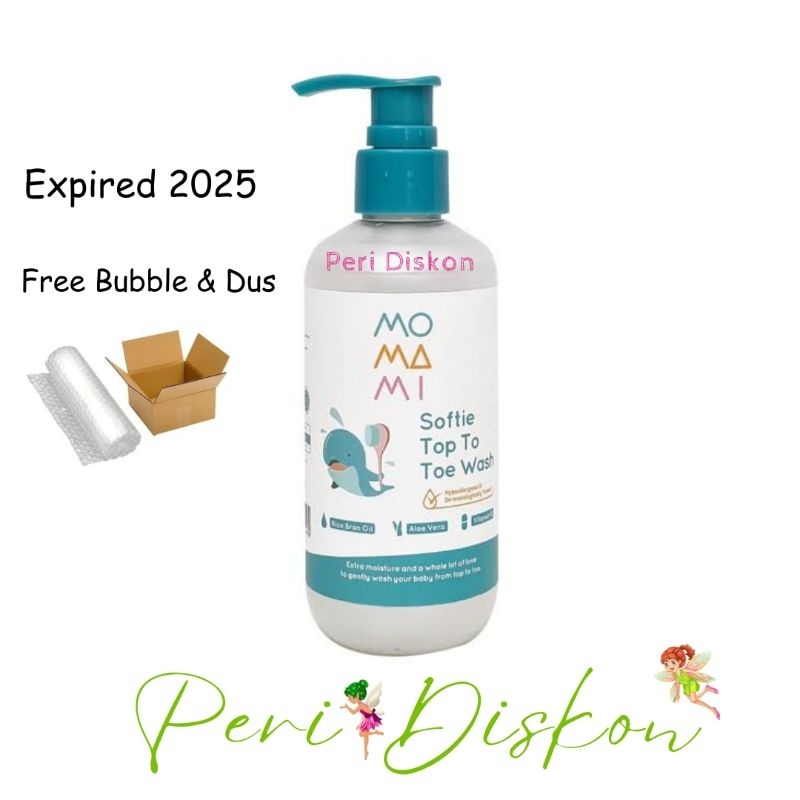 Jual Momami Softie Top To Toe Wash 235ml | Shopee Indonesia