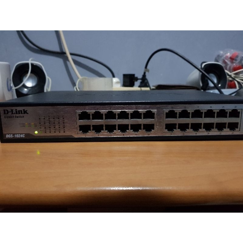 Jual Switch DLink 24 Port Gigabit - DGS 1024C | Shopee Indonesia