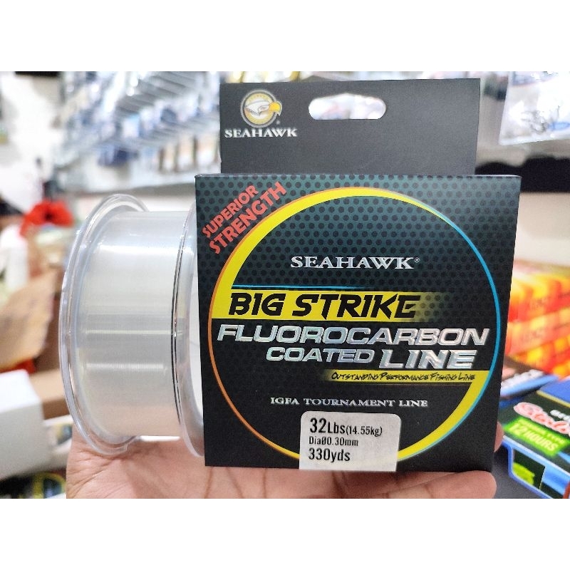 Jual SENAR SUPERIO STRENGTH SEAHAWK BIG STRIKE BAHAN 100% FLUOROCARBON COATED LINE PANJANG 300 ...