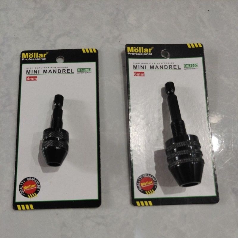 Jual MOLLAR Mini mandrel / kepala bor mini / Mollar adaptor bor mini ...