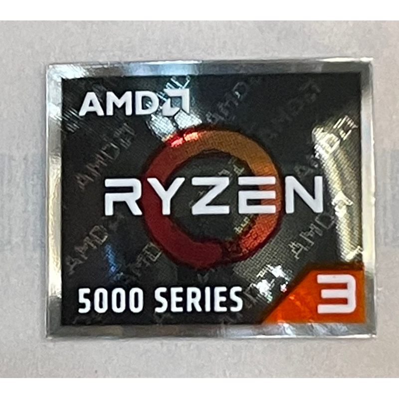 Jual Sticker stiker logo AMD Ryzen 3 5000 series | Shopee Indonesia