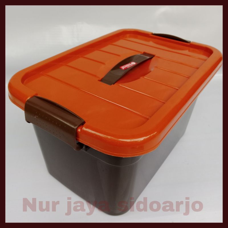 Jual BOX CONTAINER + HANDEL - Pegangan / Box Plastik Serbaguna 5 /12/17 ...