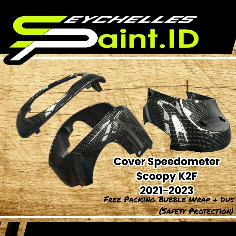 Jual Cover Carbon Batok Speedometer Scoopy K2F 2021 - 2023 Motif Kevlar ...