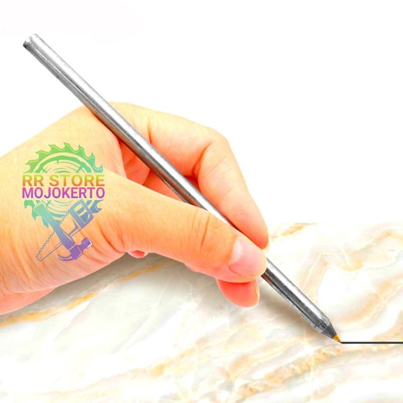 Jual PENANDA PENGUKIR KAYU LOGAM BESI KACA UBIN / SCRIBE MODELPENSIL ...
